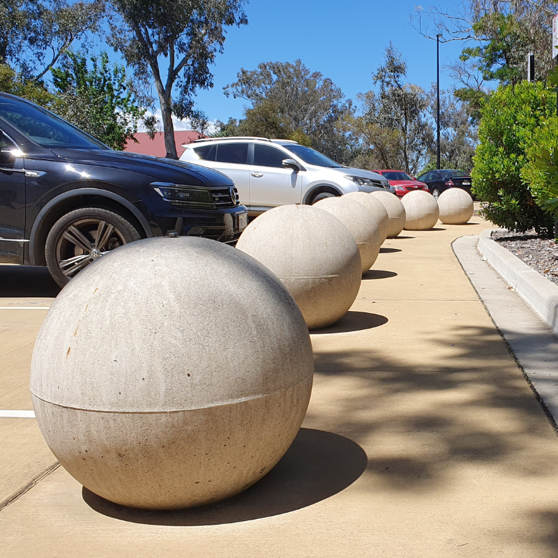 Concrete Sphere Bollard