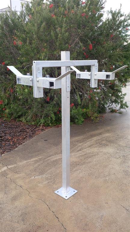 Wheelie Bin Modular Post Lock System Australia | Area Safe